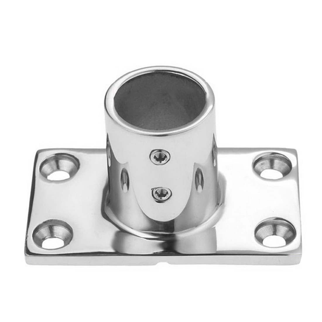 Silver Heavy Duty Marine Boat Hand Rail Fitting - 90 Degree 7/8 ...