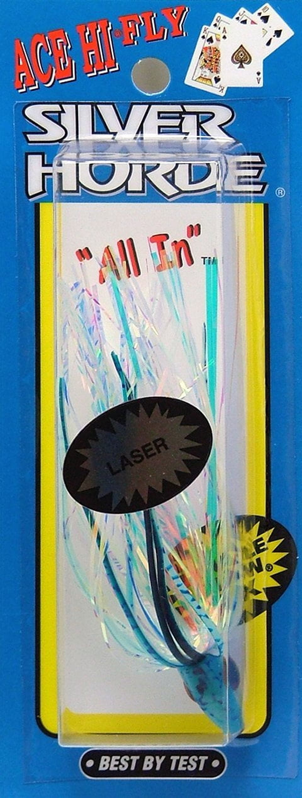 Silver Horde 1670000144 Ace Hi Fly 1/PK Blue Spatter Back, Multi, One ...