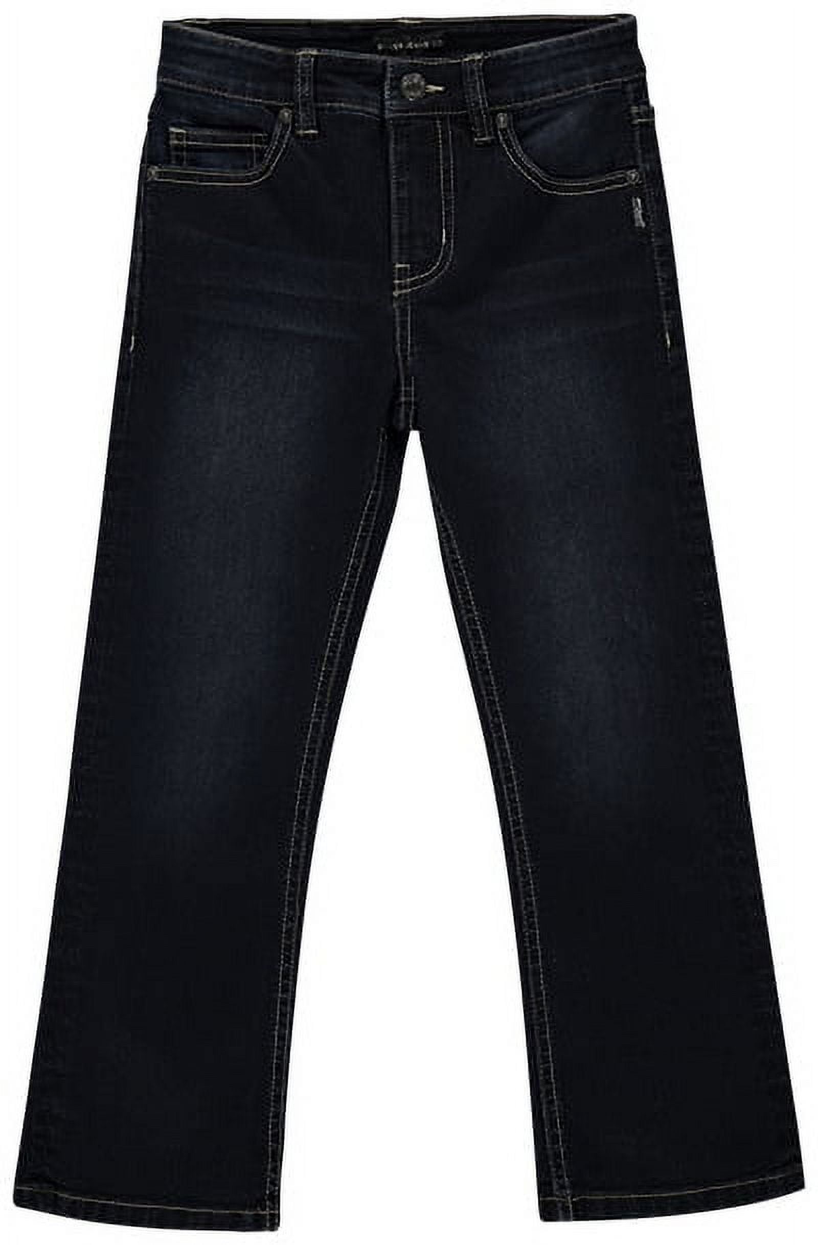 Silver Jeans Boys Zane Bootcut Stretch Denim Jeans Sizes 4-16 - Walmart.com