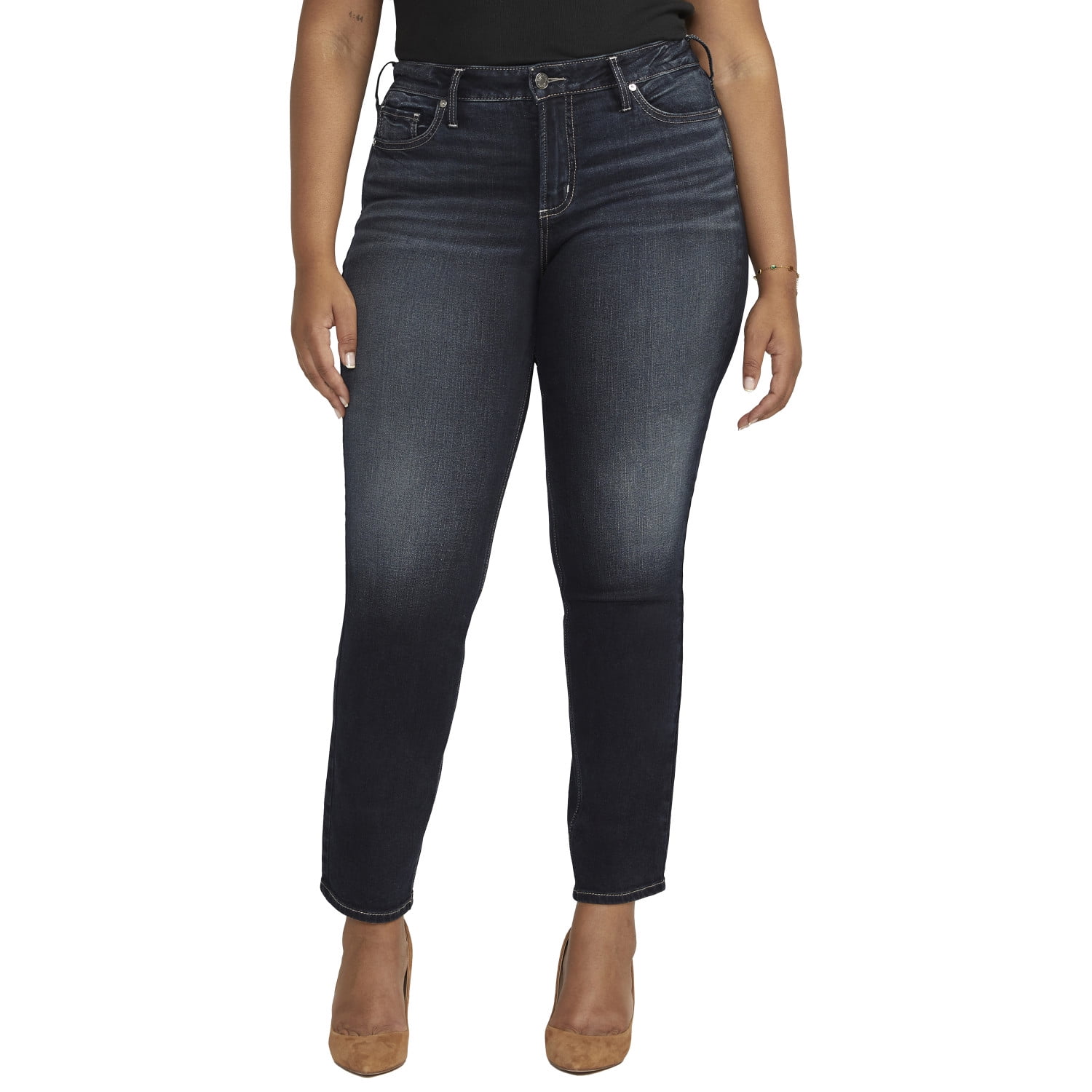 Customer reviews for Silver Jeans Co. Women's Plus Size Suki Mid Rise ...