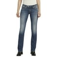 Silver Jeans Co. Women's Tuesday Low Rise Slim Bootcut Jeans, Waist ...
