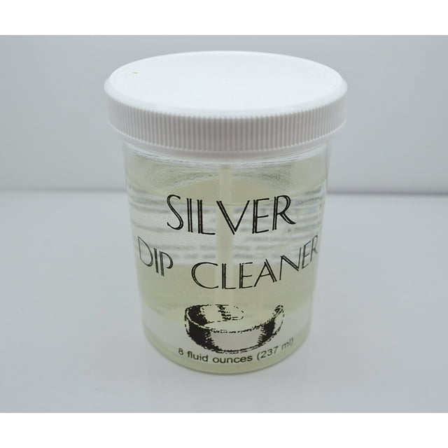 Silver Jewelry Dip Cleaner, Quick and easy to use. By JSP - Walmart.com