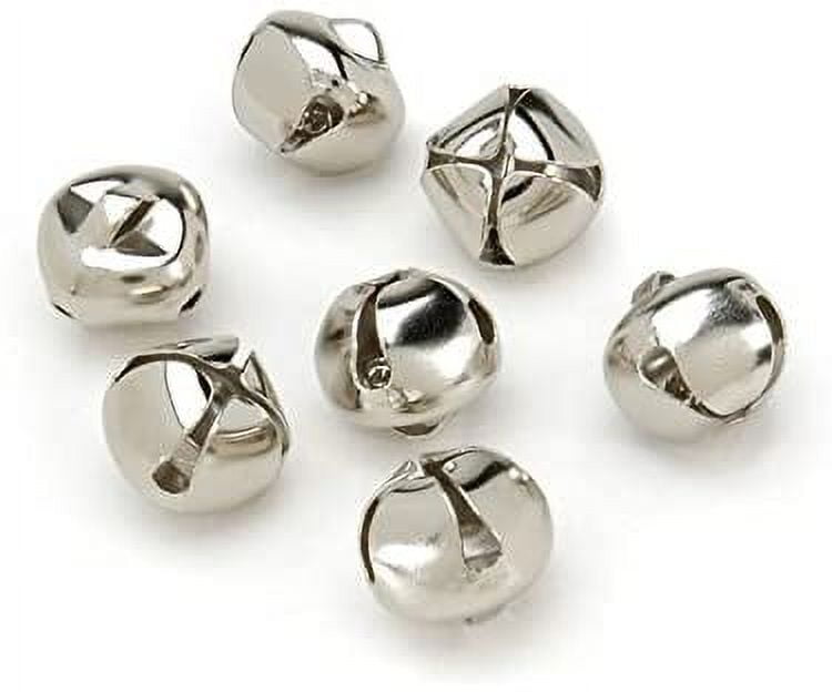 Silver Jingle Bells: 1/2 inch - Walmart.com