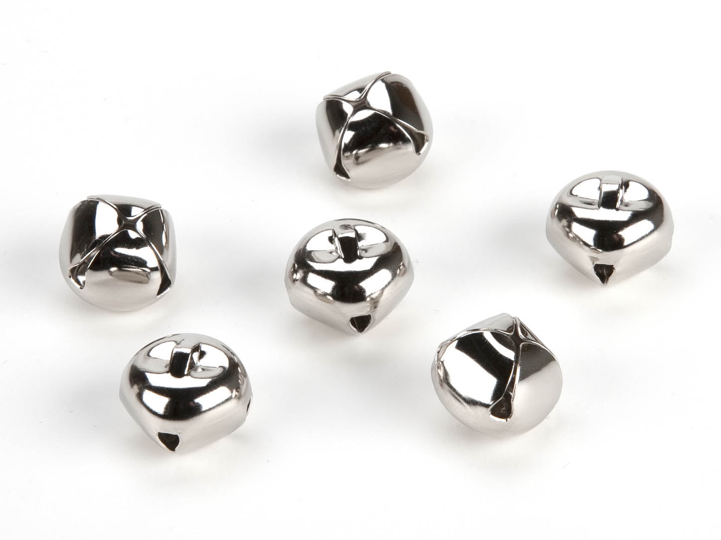 Silver Jingle Bells: 3/8 inch - Walmart.com