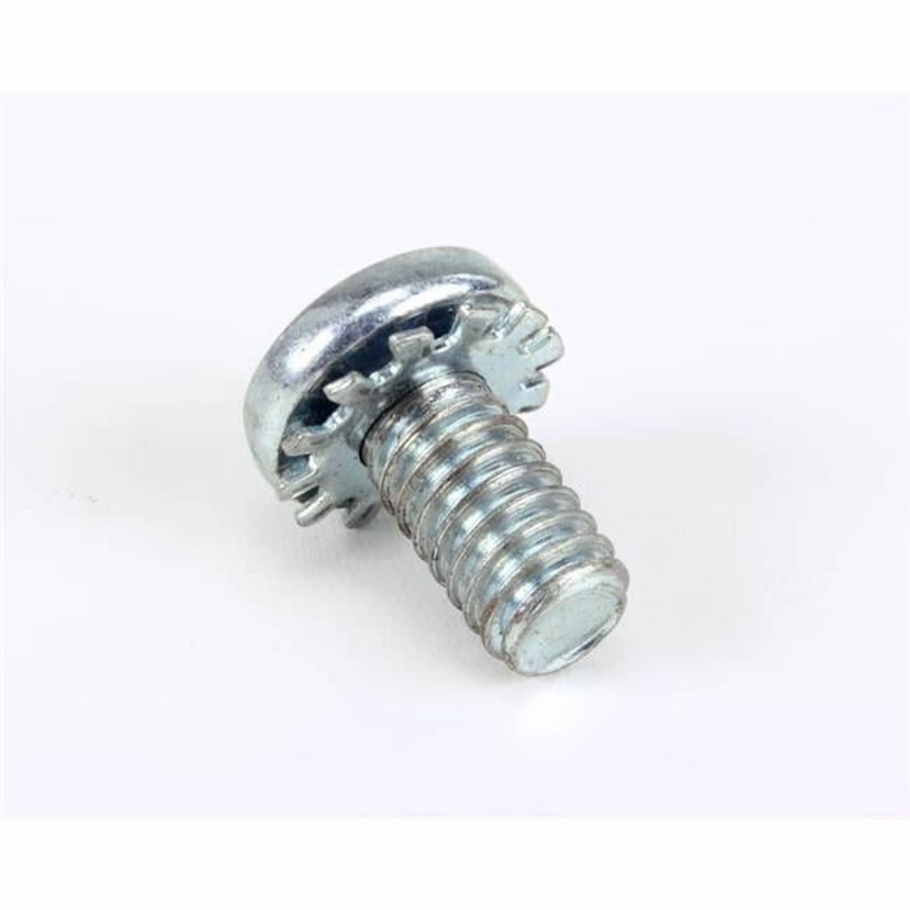 Silver King 95015P Screw with External Tooth Lock Washer - 0.25-20 x 0. ...