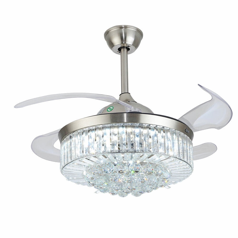 10-Light Silver LED Ceiling Fan Lighting Kit - Walmart.com