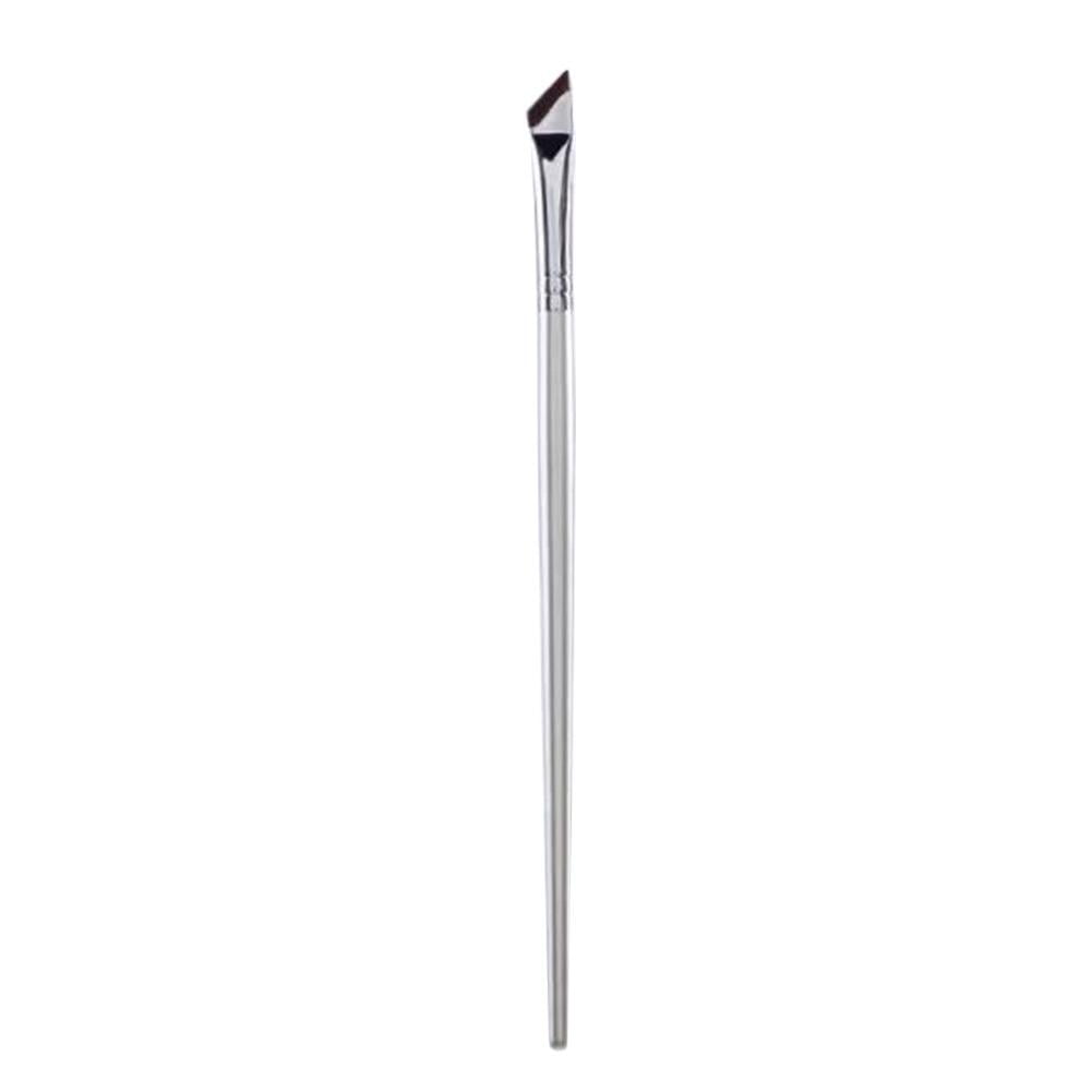 Silver Large Angled Angled Blade Eyeliner Brush Eyelid To Eye Bag ...