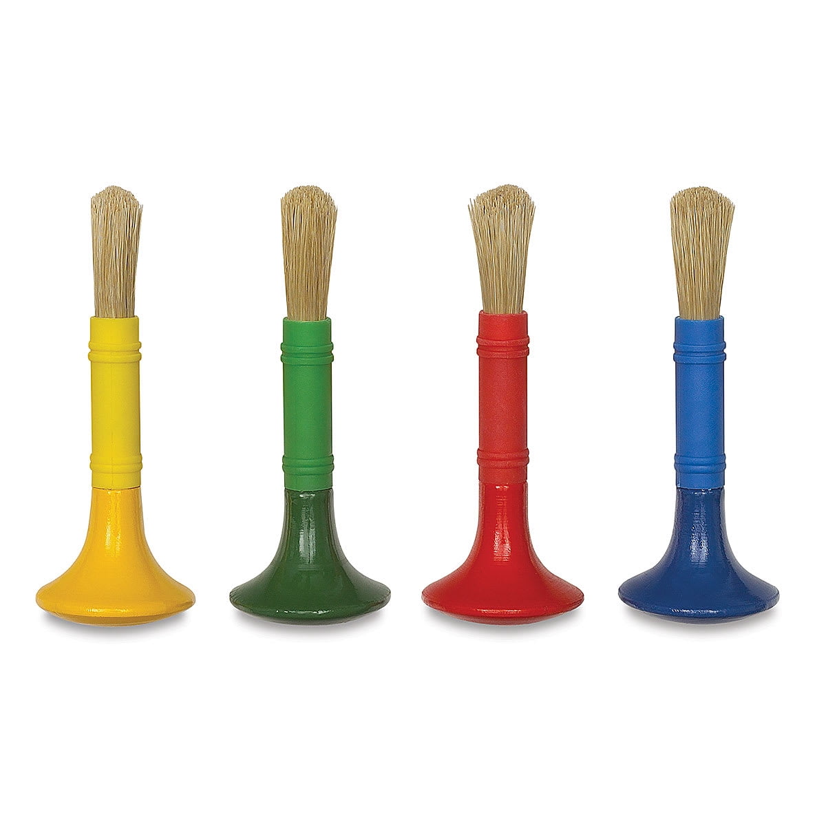 Silver Lead Easy Grip Brush Set - Pkg of 4 - Walmart.com