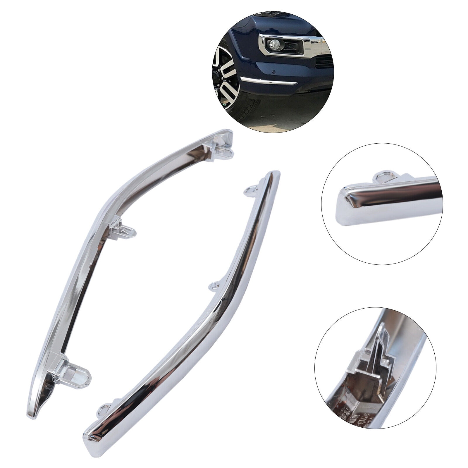 Silver Left+Right for Toyota 4Runner Limited 2014-2020 Front Bumper ...