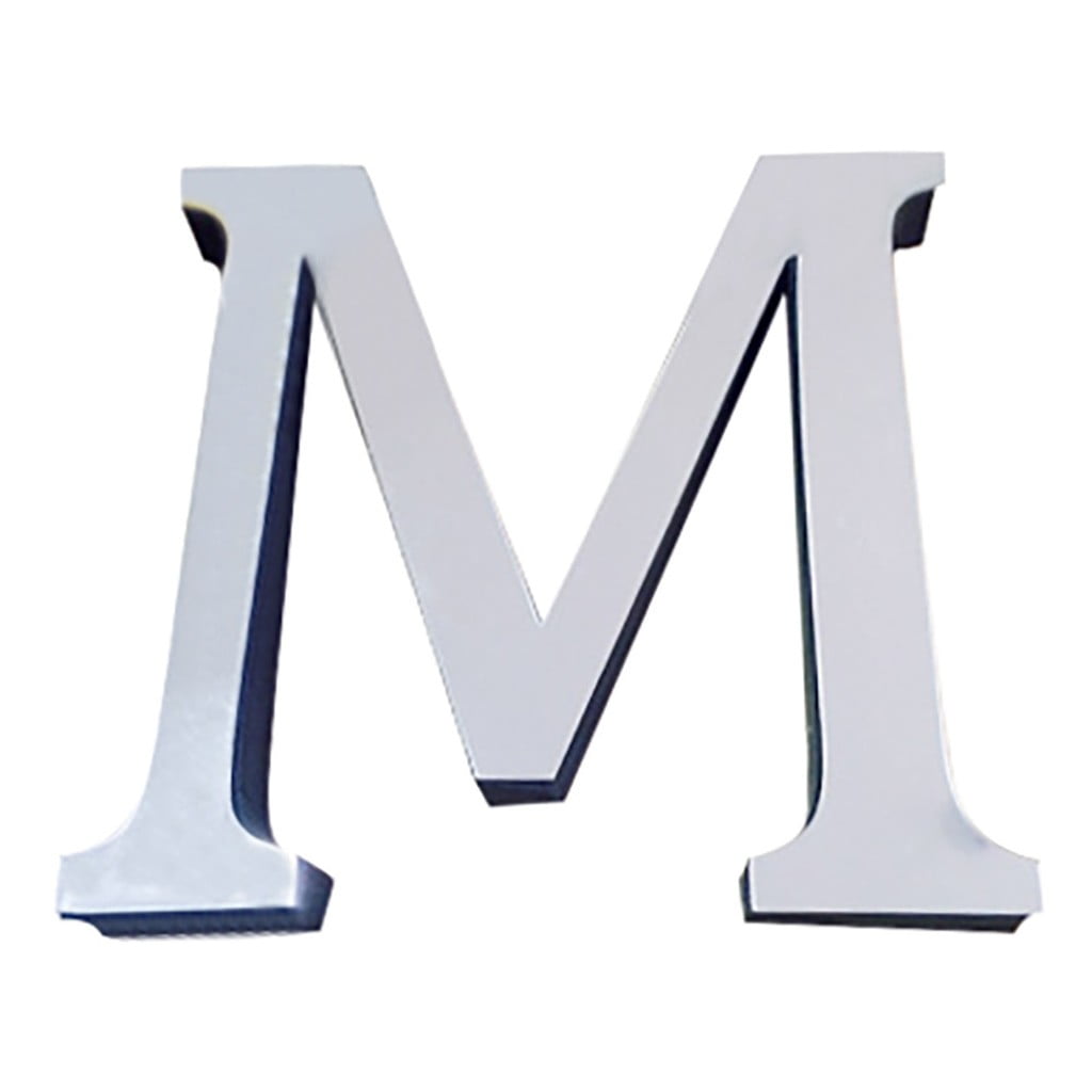 Silver Letter Wall Decor,Silver Letter Decor,Large Silver Letters for ...