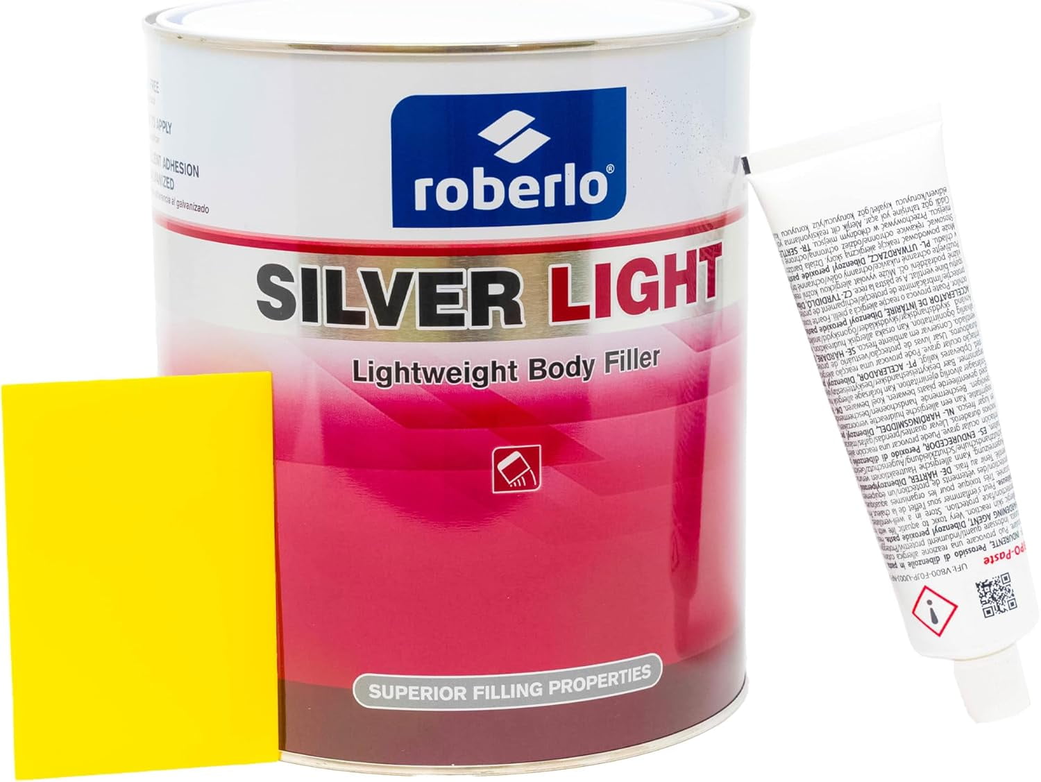 Silver Light Multipurpose Body Filler - Superior Filling Properties ...