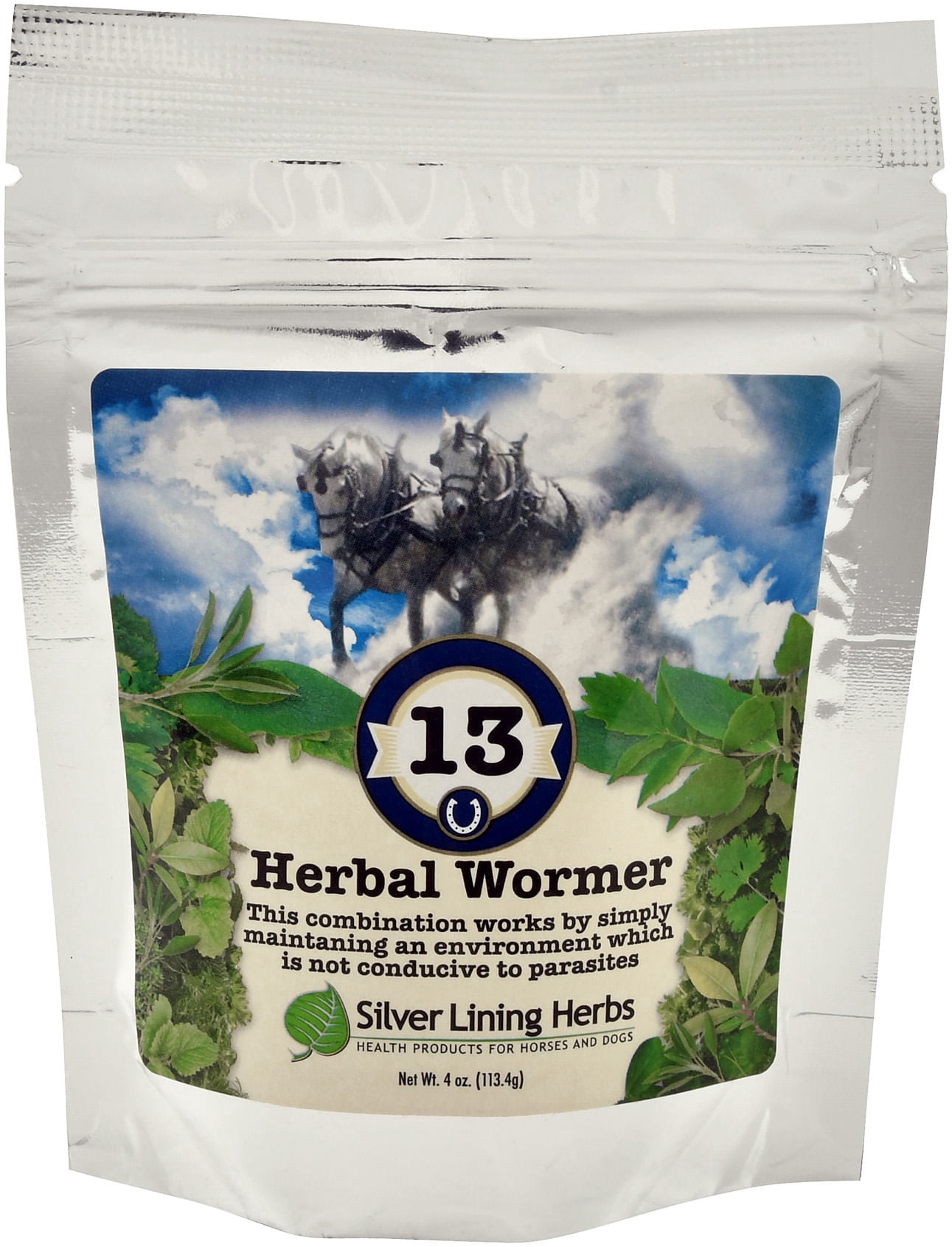 Silver Lining Herbs Herbal Wormer for Horses, 3 oz - Walmart.com