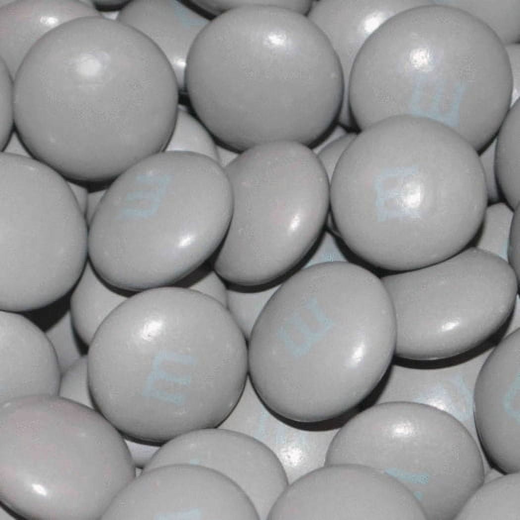 Silver M&Ms Candy 1lb - Milk Chocolate (approx 500 pcs) - Walmart.com