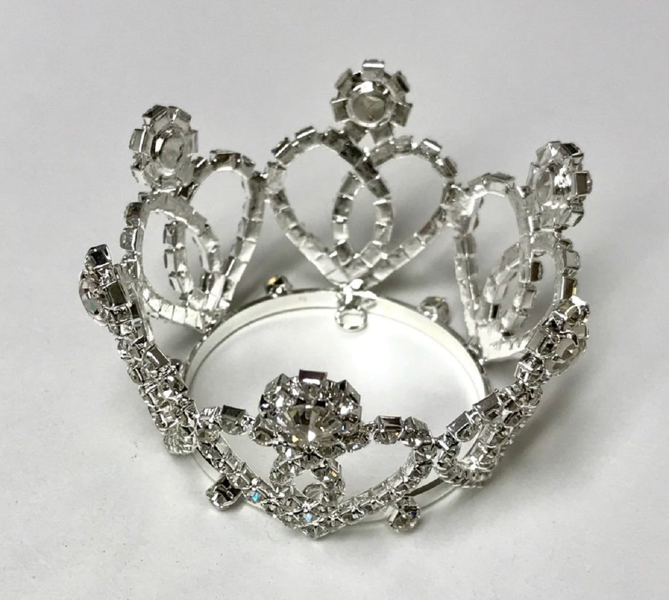Silver MINI Crown Tiara Cake Topper for Decorations Tiara for Children ...