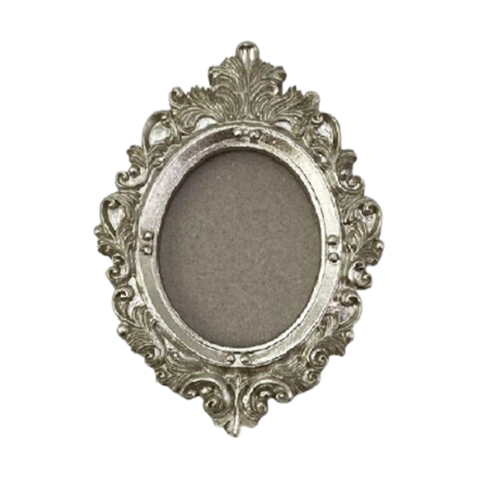 Silver Magnetic Refrigerator Fridge Magnets, Decorative Photo Frame ...