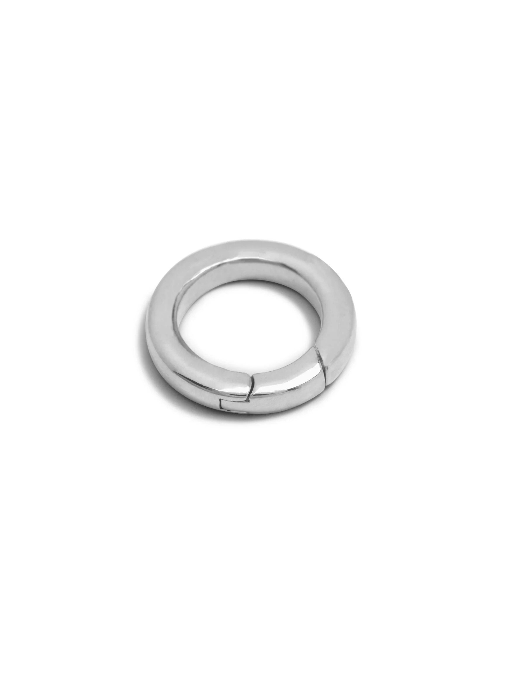 Silver Medium Circular Clicker Clasp - Walmart.com
