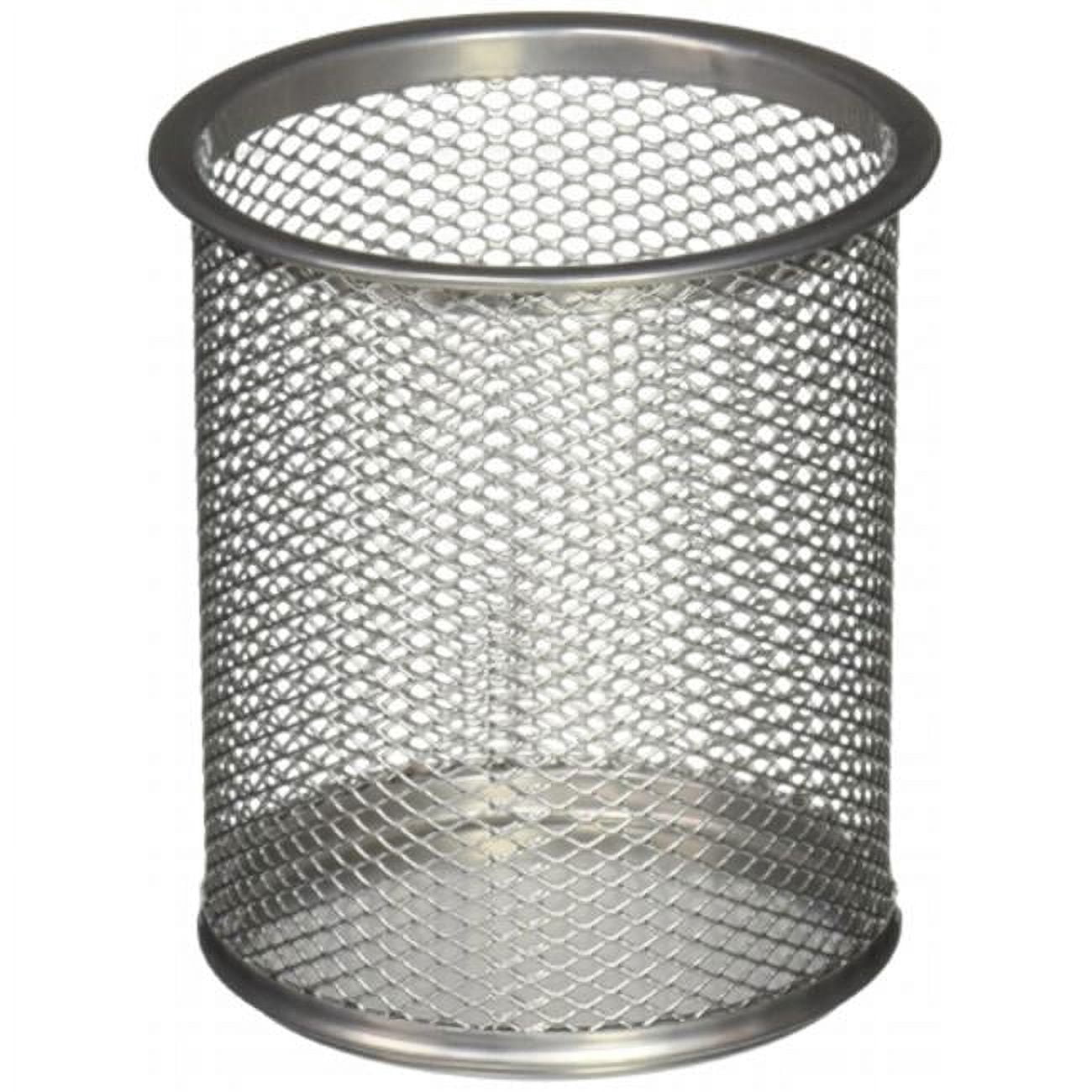 Silver Mesh Pencil Cup - Walmart.com