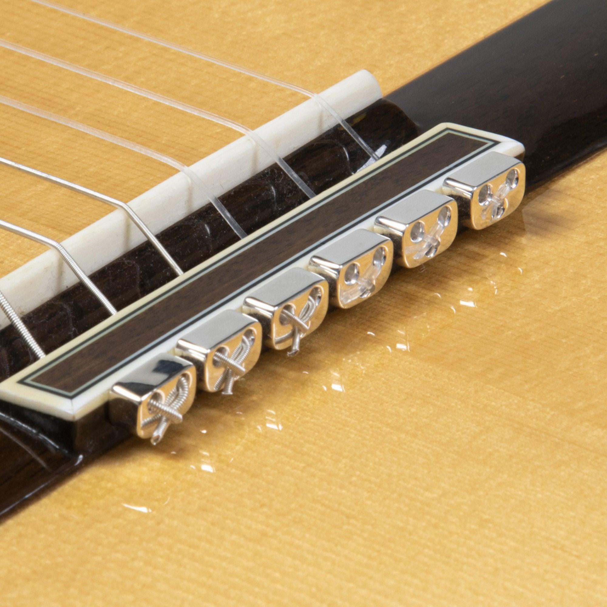 Silver Metal Classical Flamenco Acoustic Nylon Guitar String Beads ...