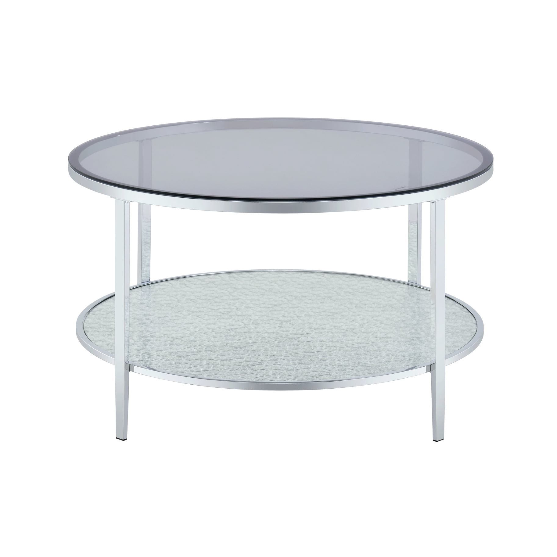Silver Metal Coffee Table | Family Rooms, Simple Assembly Process ...
