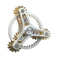 Silver Metal Gear Linkage Fingertip Spinner, Advanced Bearing Turntable ...