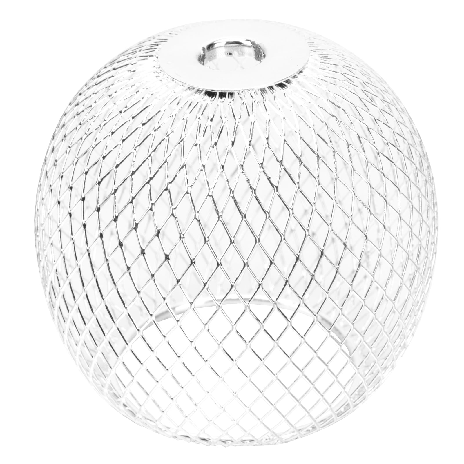 Silver Metal Lampshade Open Design Craft Lamp Cover for Decor with ...