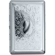 Victorian Scroll Metal-Plated Cigarette Case (Full Pack - 120s Size ...