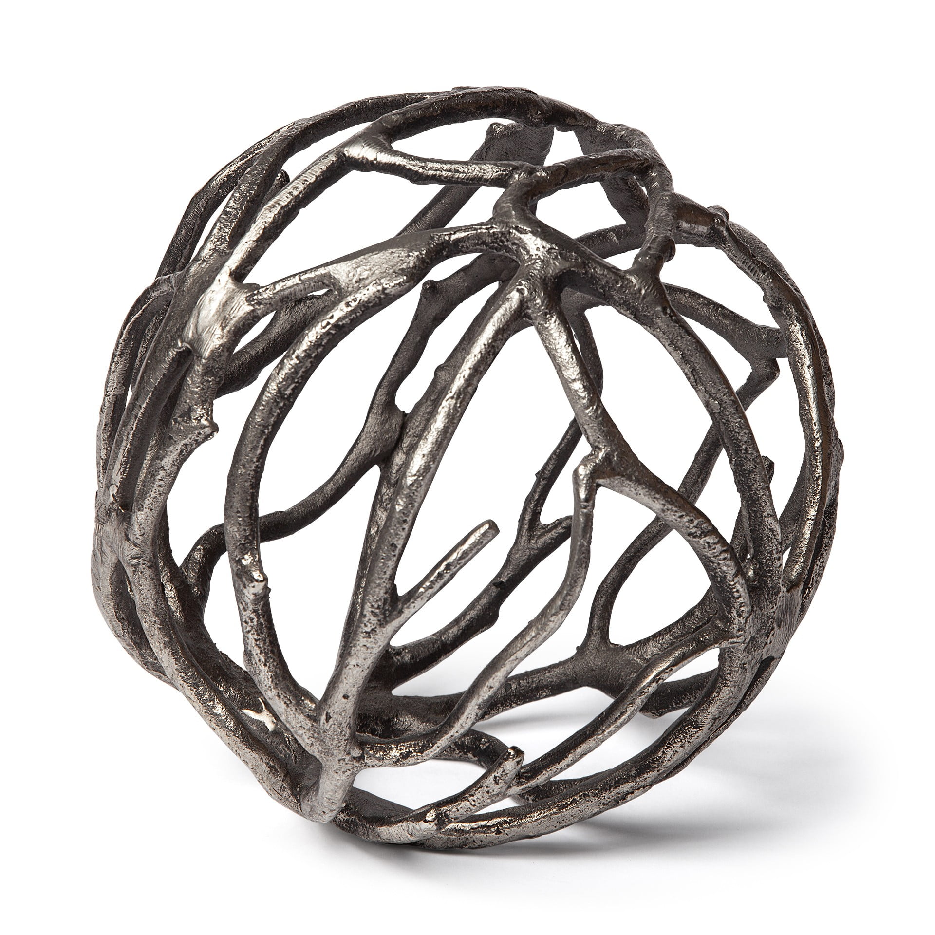 Silver Metal Tree Branch Sculpture - Walmart.com