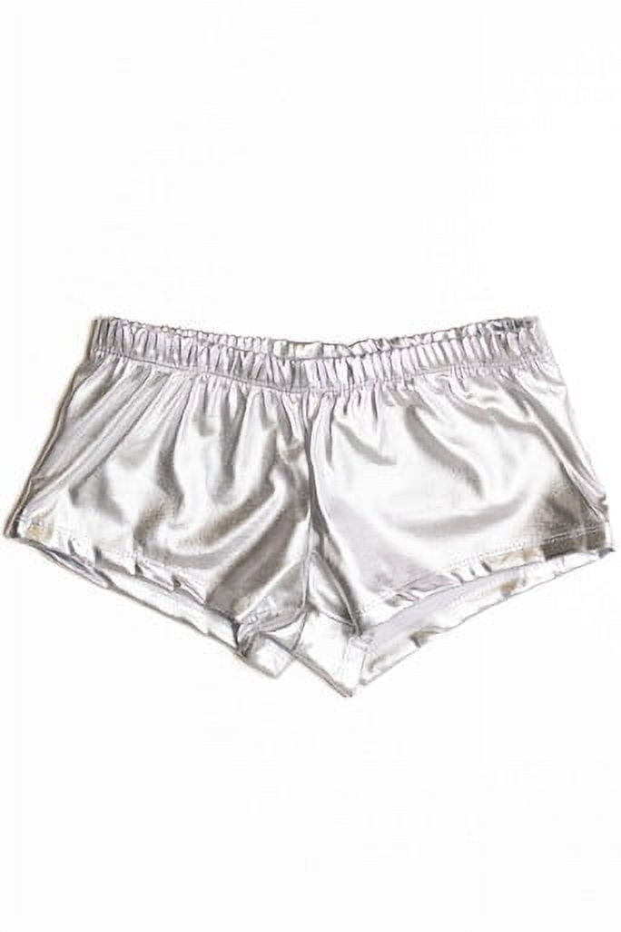 Ragstock Silver Metallic Short Shorts - Walmart.com