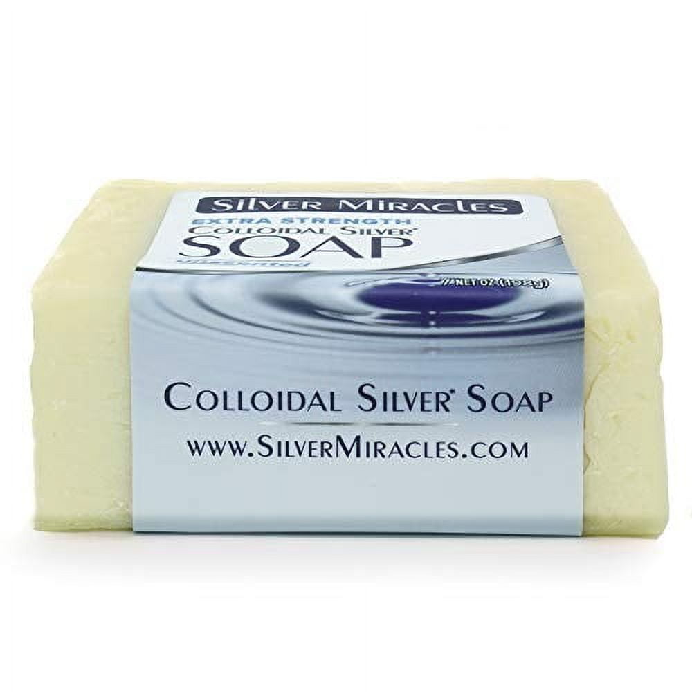 Silver Miracles - Extra Strength Colloidal Silver Soap - Walmart.com