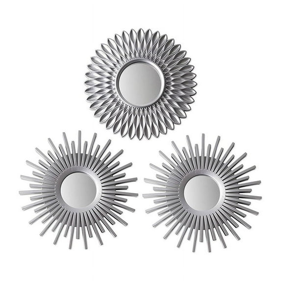 Walmart Silver Wall Mirrors, Pack of 3 - Unique Small Round Circle ...
