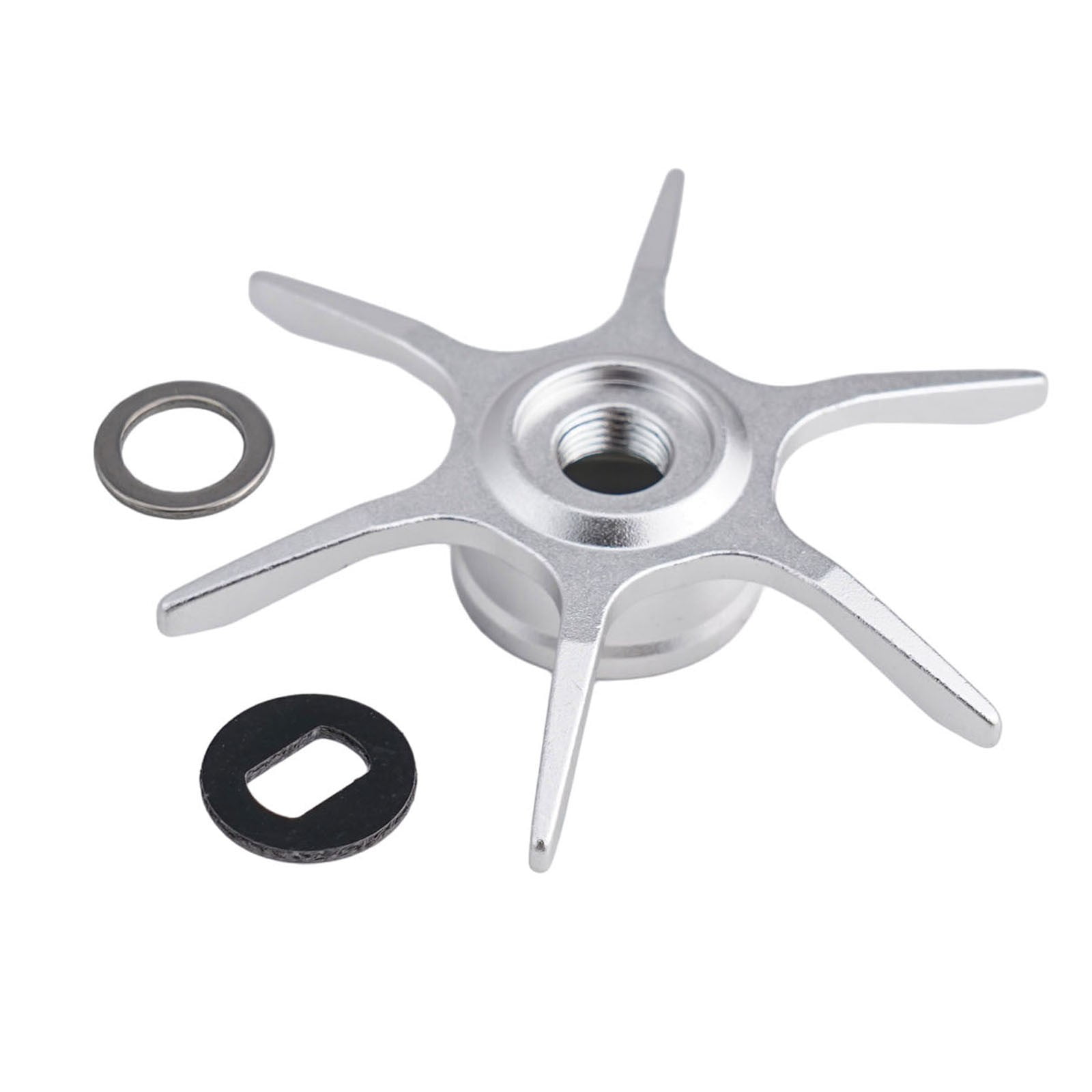 Silver Modified for Abu Max Series B3B4P3P4P5 Water Droplet Wheel Six ...
