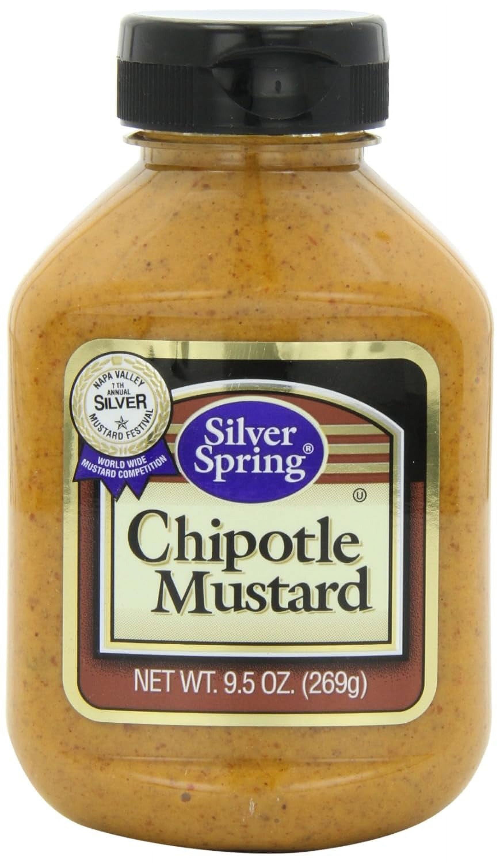 Silver Mustard, Chipotle, 9.5-Ounce Squeeze Bottles (Pack of 9 ...