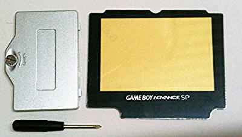 Silver Nintendo Game Boy Advance SP Battery Cover With Screw and ...
