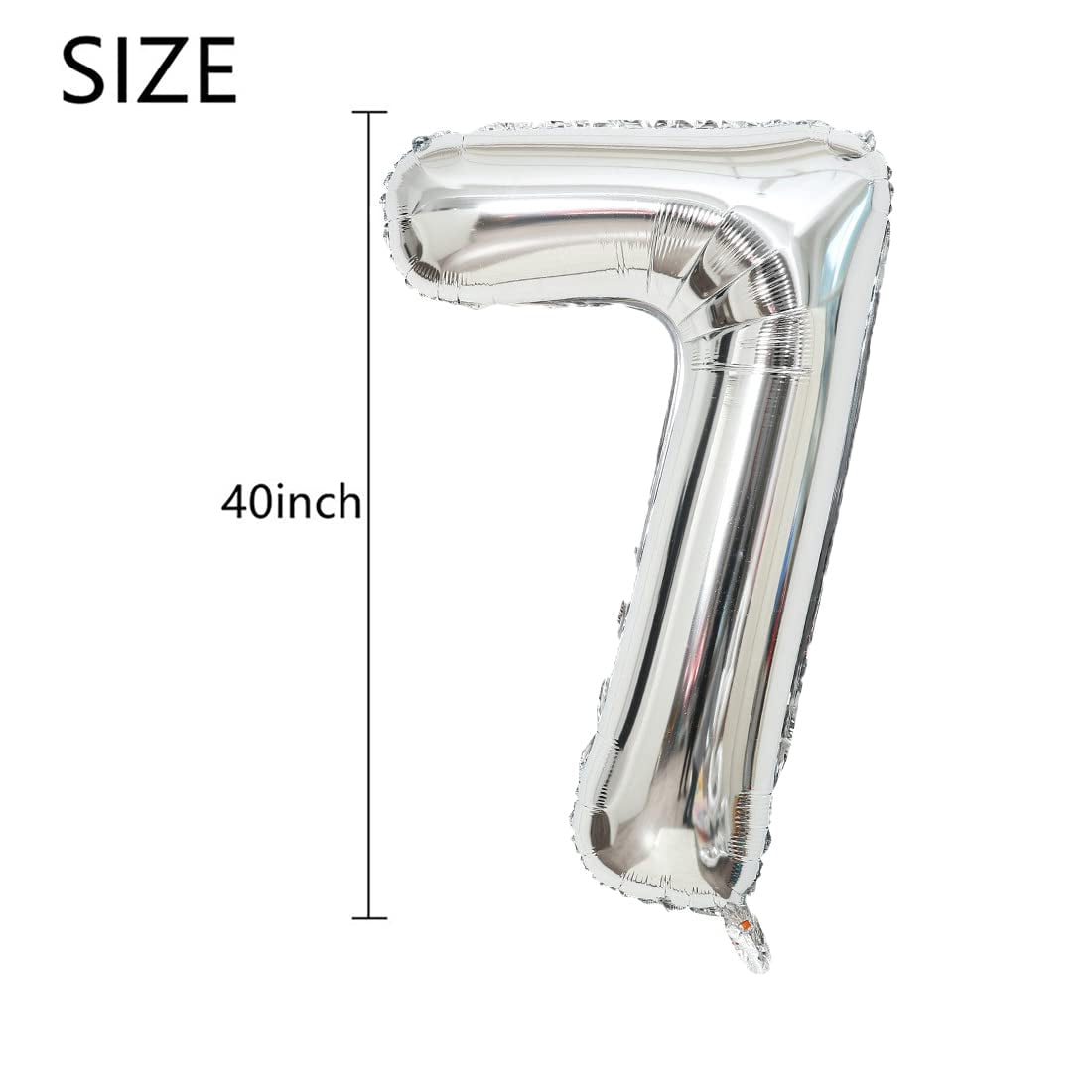 Silver Number 37 AJH3 Balloons 40 inch Jumbo Foil Balloons Prom Balloon ...
