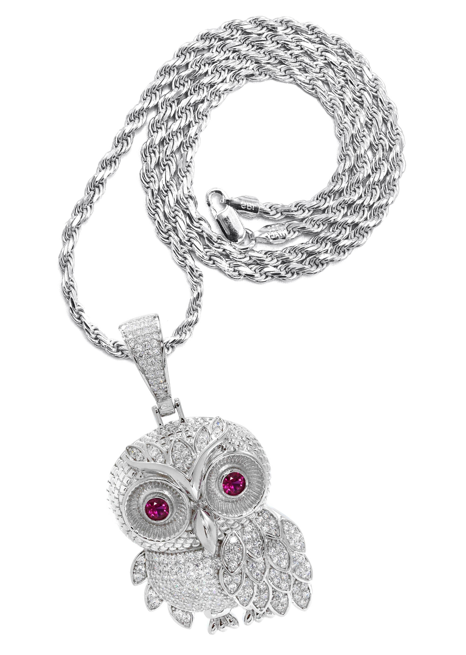 Silver Owl Necklace | 31 Grams - Walmart.com