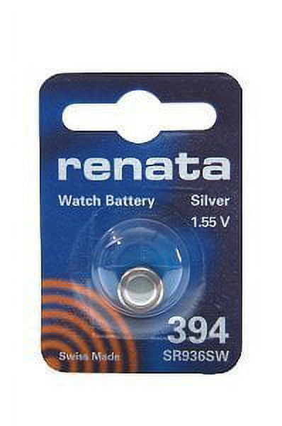 Silver Oxide Button Cell Battery 394 - Walmart.com