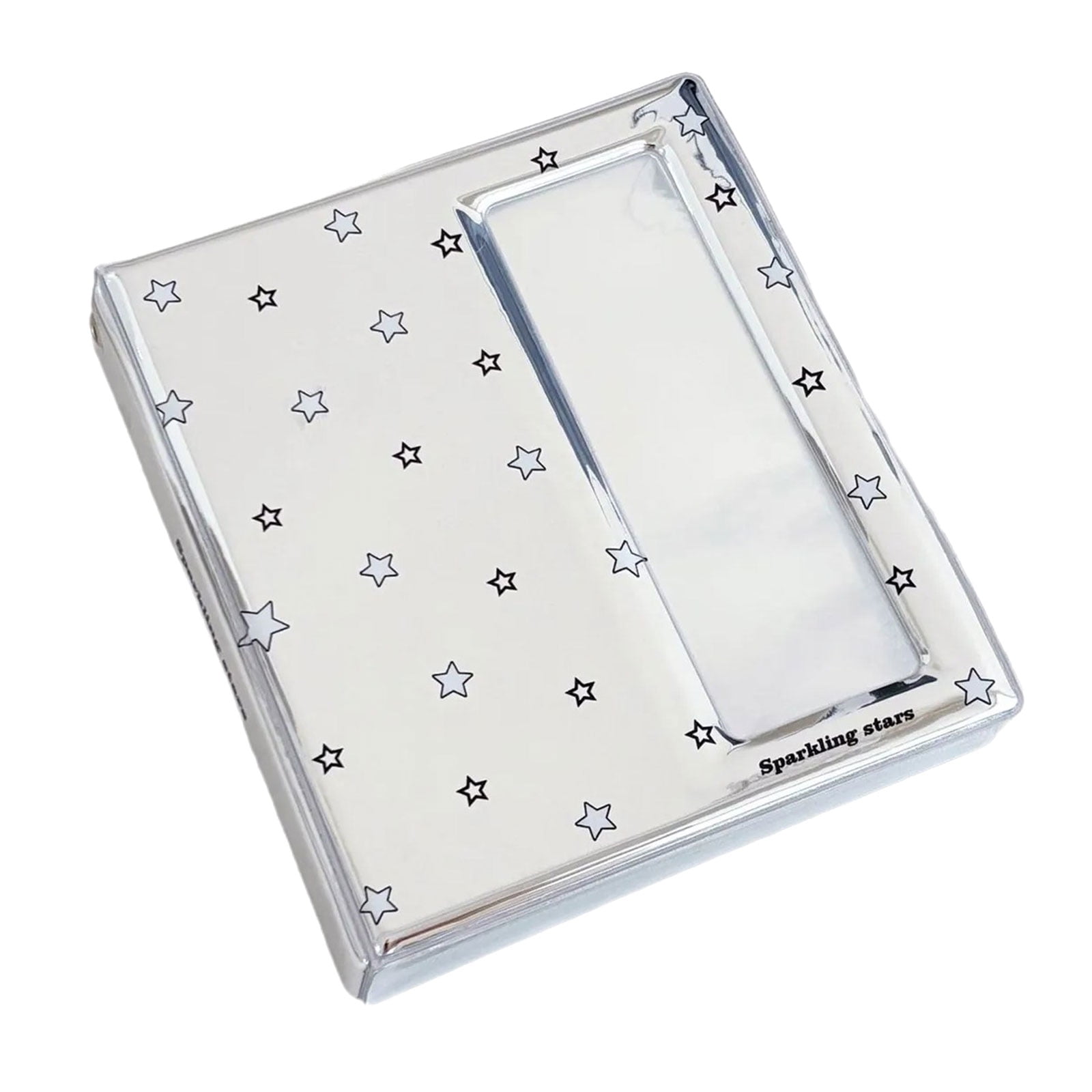 Silver Photo Album for Students and Idol Fan Convenient Storage Photo ...