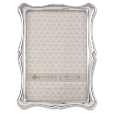 5x7 Hinged Double Silver Standard Metal Picture Frame - Walmart.com