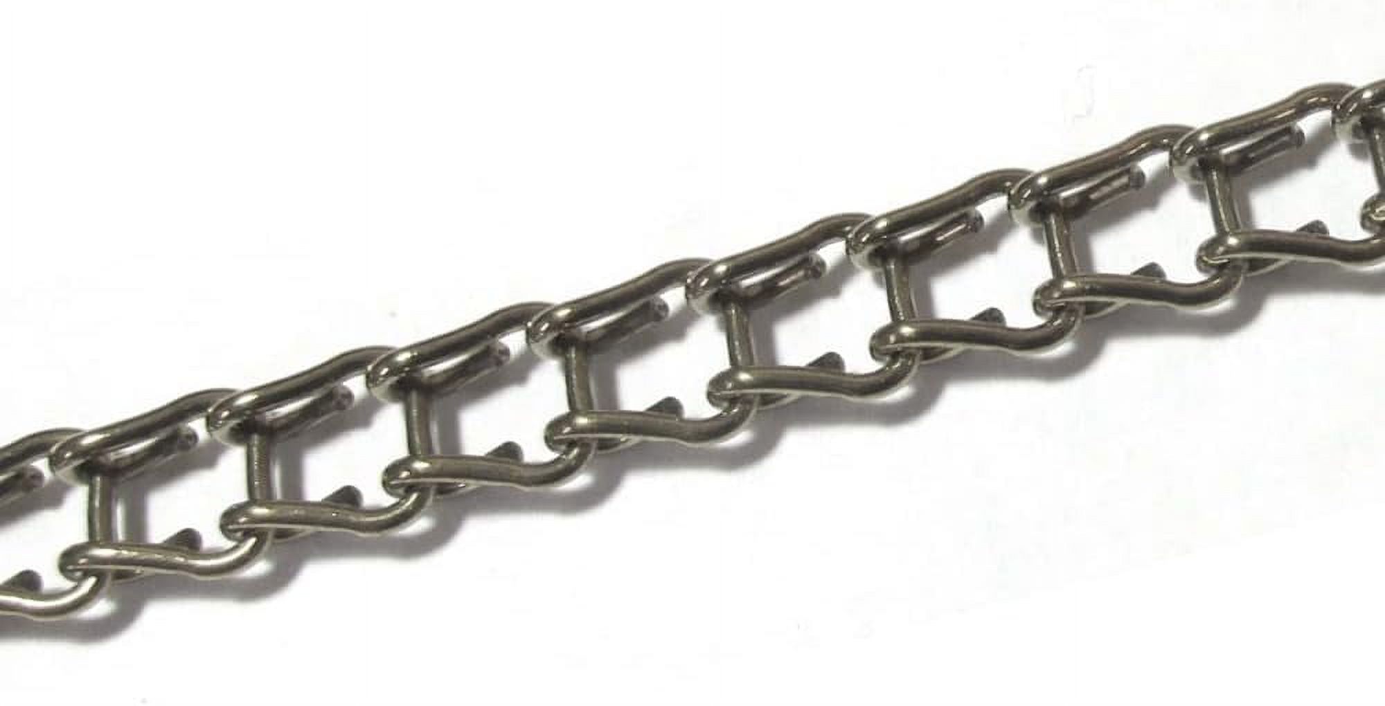 Silver Plated Stainless Steel Ladder Chain - 5ft. - Walmart.com
