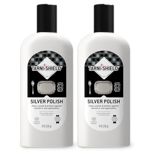 Silver Polish - Clean, Polish, and Protect Against Tarnish - 8 Ounces ...