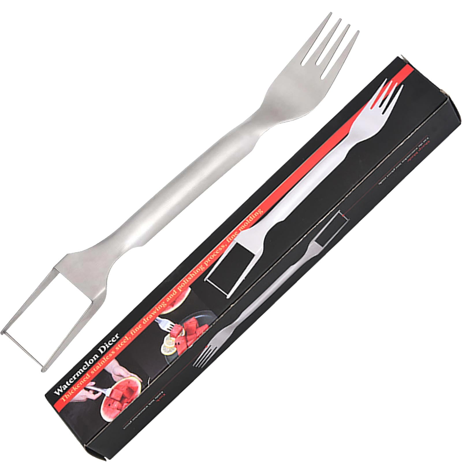 "Silver Purpose Watermelon With Fork Ideal For Cutting & Serving ...