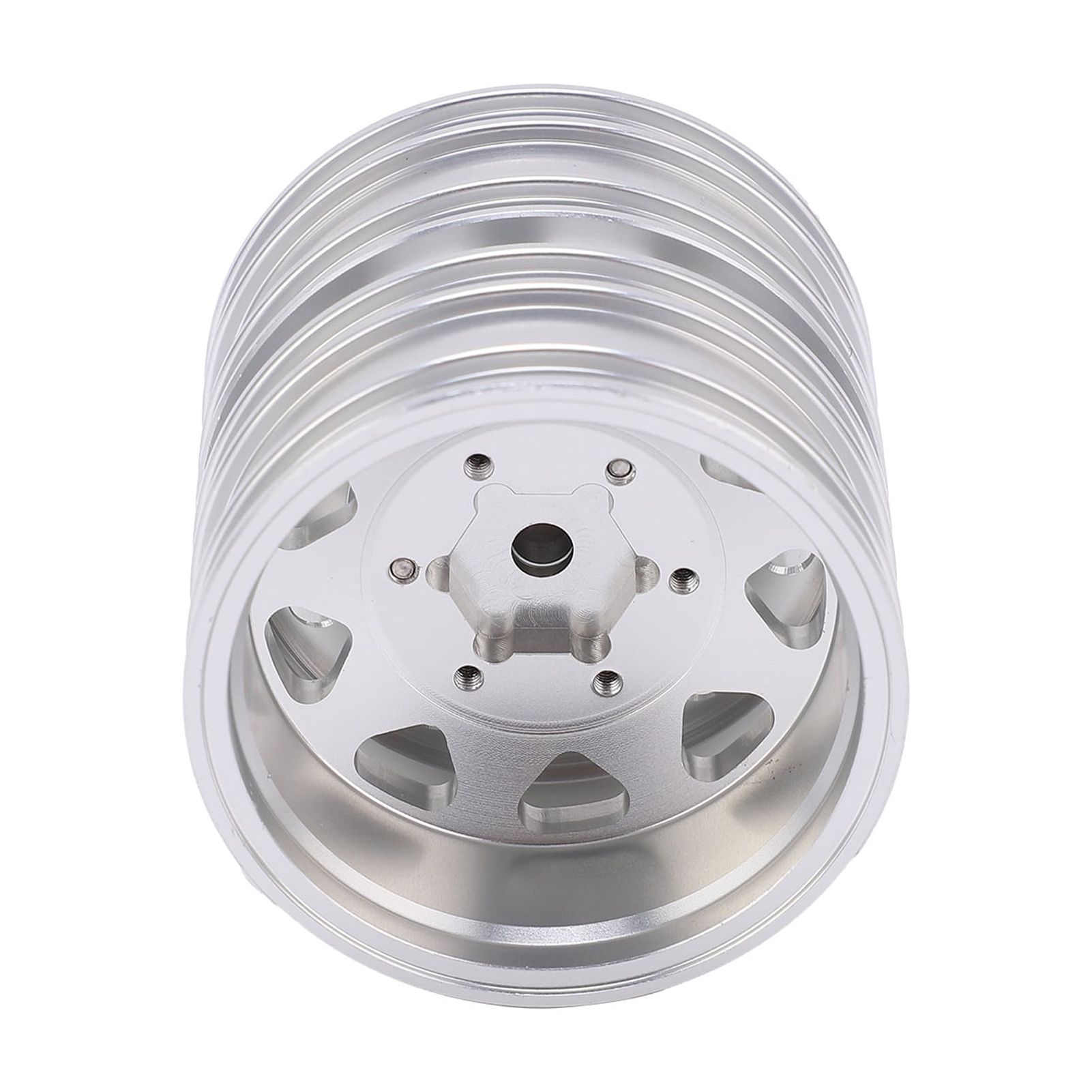 Silver RC Wheel Hubs, 1/14 Scale, High Temp Wear Resistance, Perfect ...