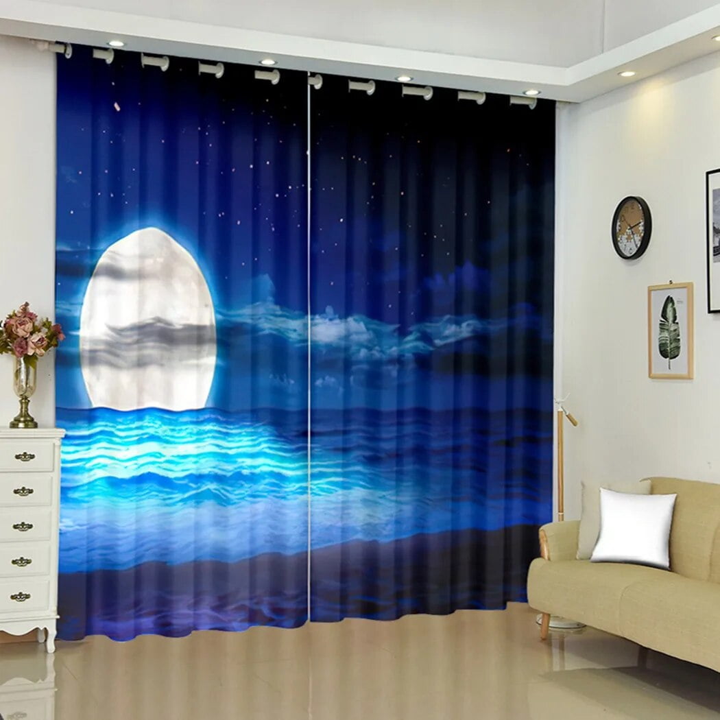 Silver Rain Of Shining Particles Curtain Shiny Stars Polyester Pongee ...