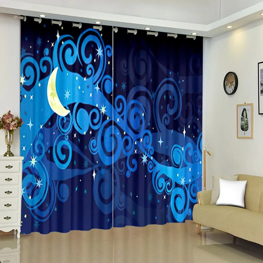 Silver Rain Of Shining Particles Curtain Shiny Stars Polyester Pongee ...