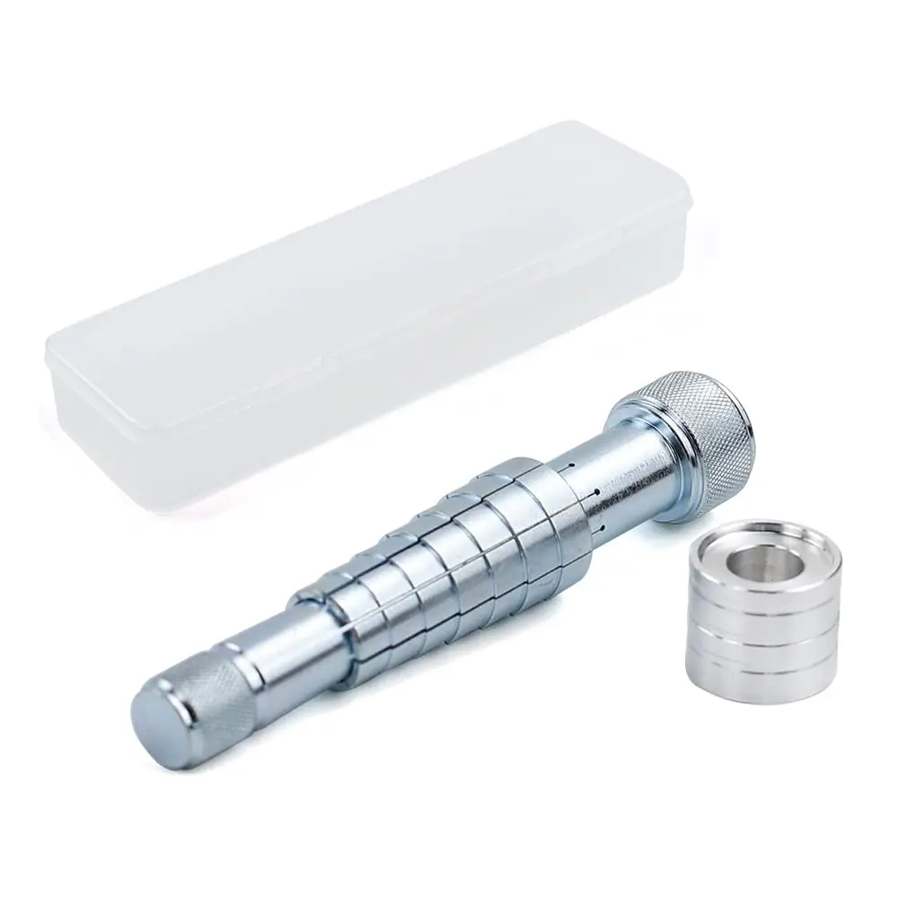 Silver Ring Stretcher with Dual Head Plastic and Rubber Hammer, Ring ...