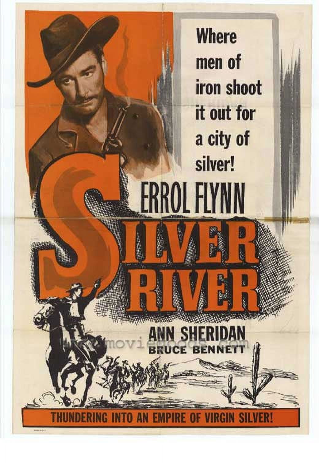 Silver River - movie POSTER (Style A) (11" x 17") (1948) - Walmart.com