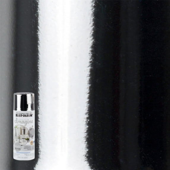 4 Pack, Silver, Rust-Oleum Craft & Hobby Metallic Imagine Metallic ...