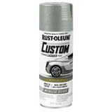 6 Pack, Silver, Rust-Oleum Custom Automotive Metallic Lacquer Spray ...