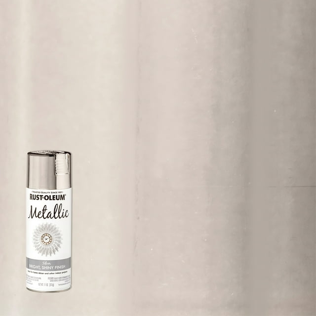 Silver, Rust-Oleum Specialty Metallic Spray Paint- 11 oz, 6 Pack ...