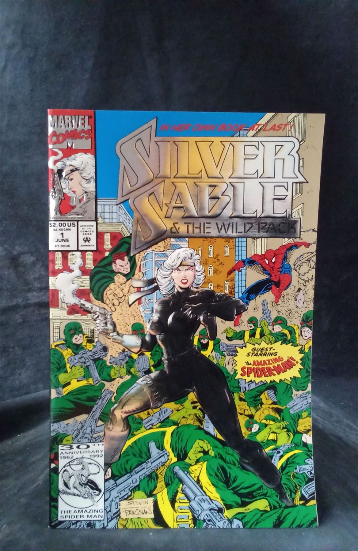 Pre-Owned Silver Sable and the Wild Pack #1 1992 Marvel Comics Comic ...